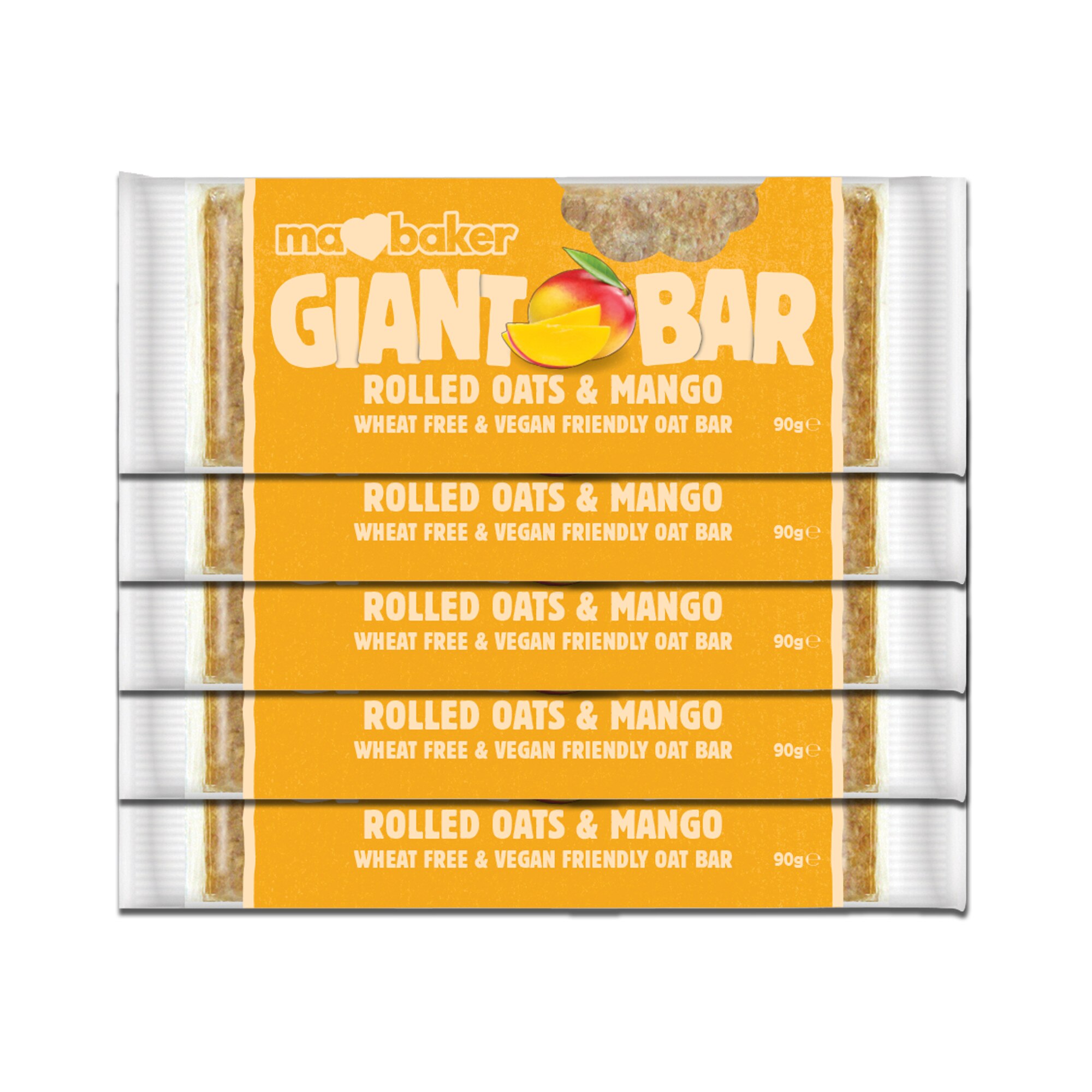 Baton din Ovaz cu Mango MA BAKER 90g, 5 buc - eMAG.ro