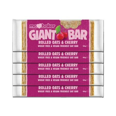 Baton din Ovaz cu Cirese MA BAKER 90g, 5 buc - eMAG.ro