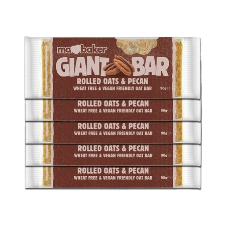 Baton din Ovaz cu Nuca Pecan MA BAKER 90g, 5 buc - eMAG.ro