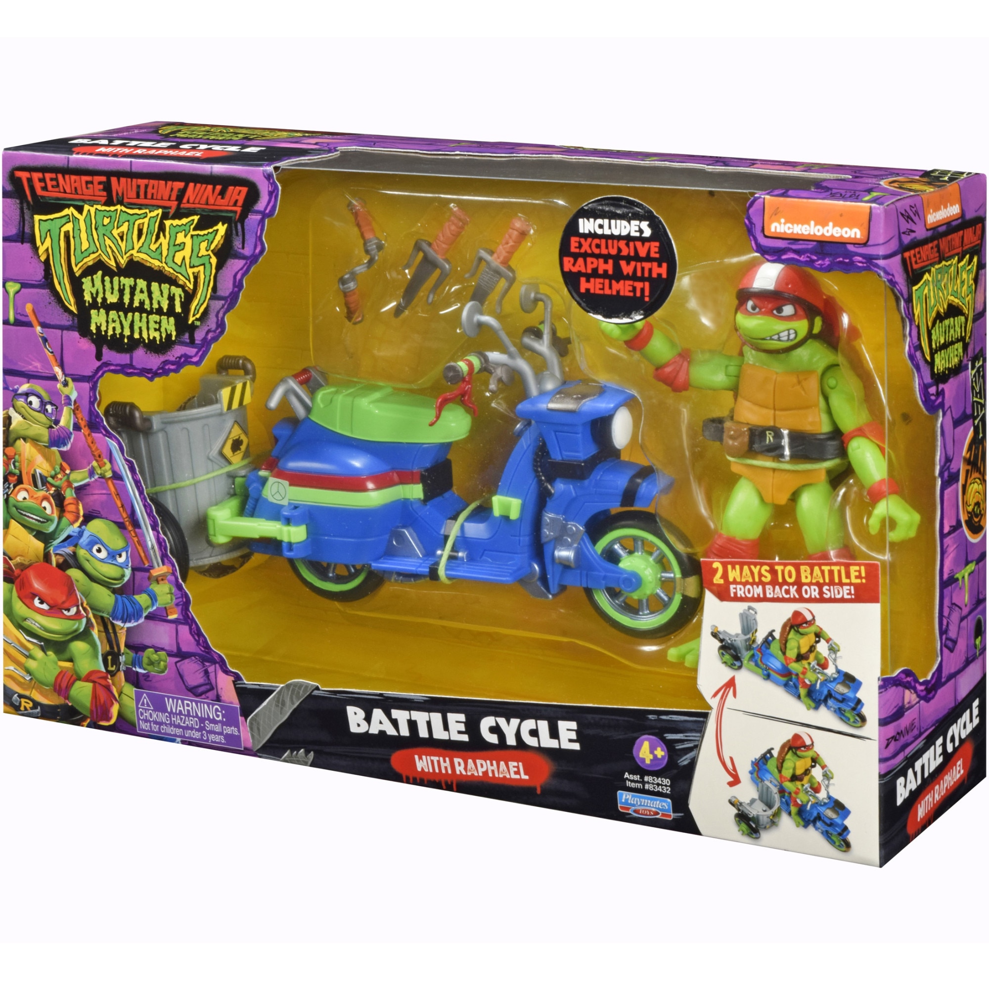 Фигурка с превозно средство Teen Mutant Ninja Turtles - Raphael - eMAG.bg