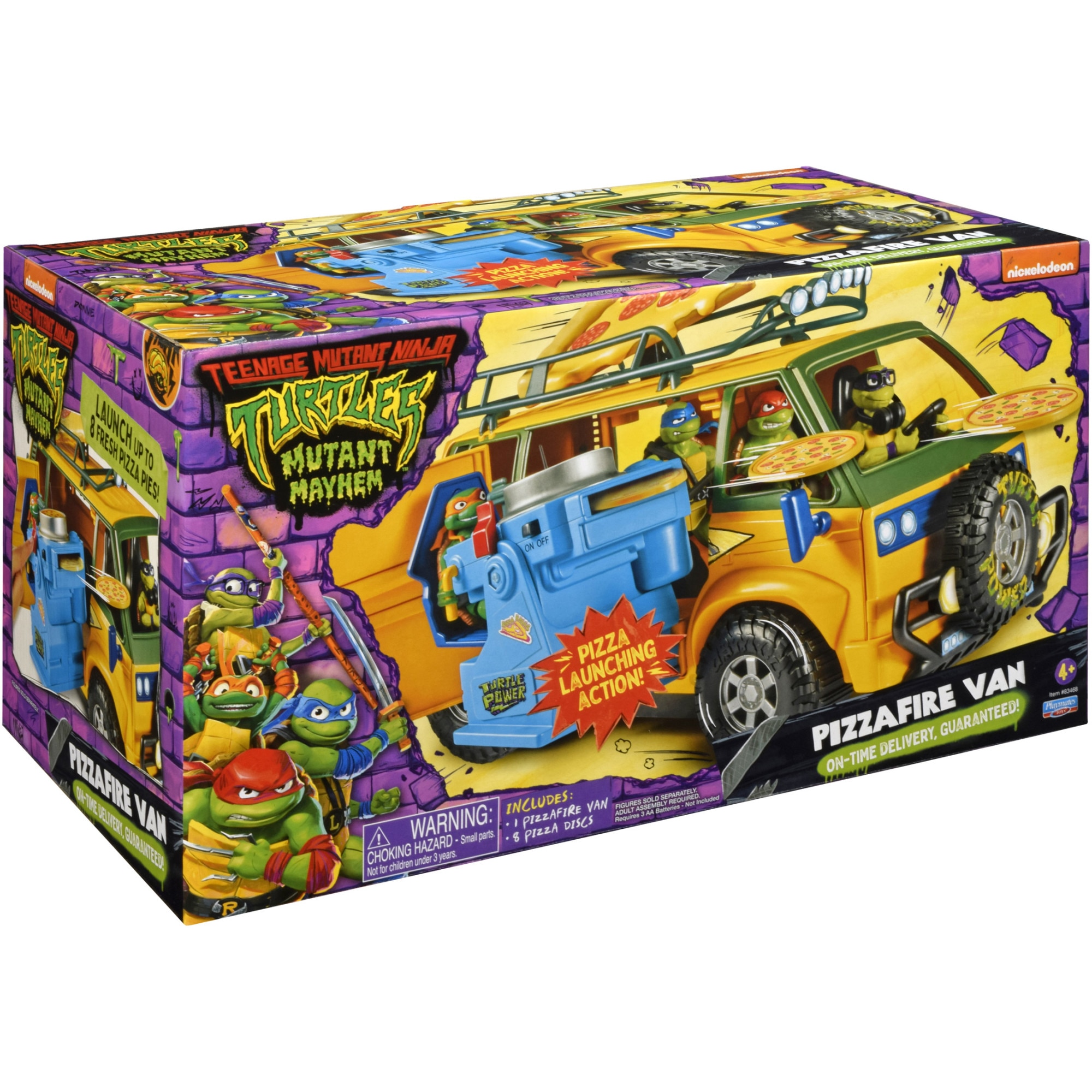 Masinuta Teen Mutant Ninja Turtles - Pizza Van - eMAG.ro
