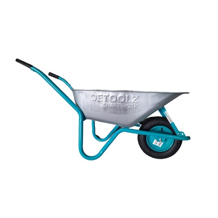 Roaba metalica pentru constructii si gradina, 85 L volum cuva - eMAG.ro