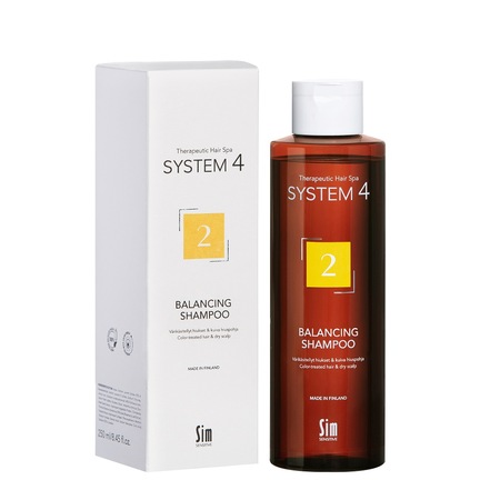 Sampon echilibrant 2 cu Climbazol pentru scalp si parul uscat tratat ...