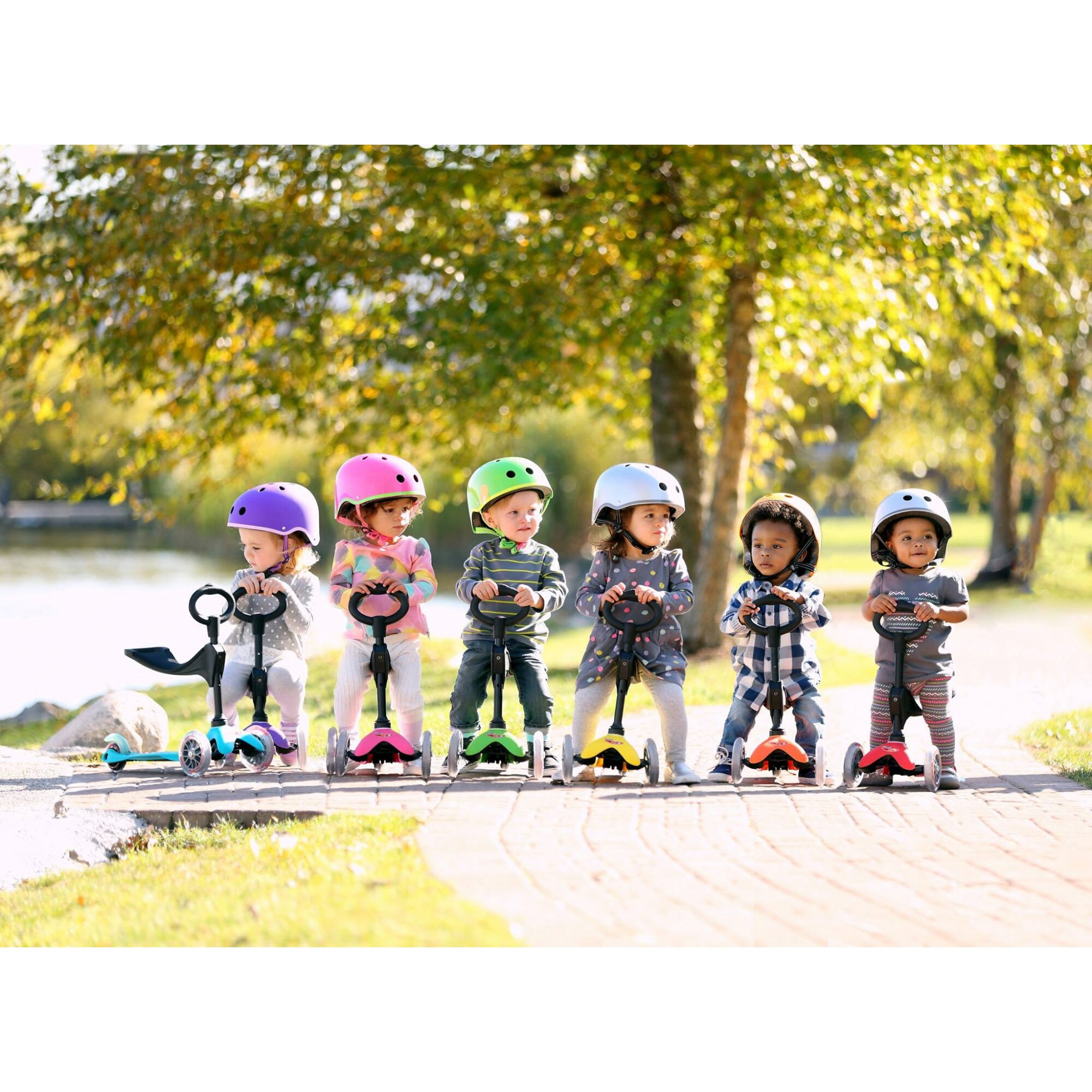 3in1 Mini Micro Deluxe roller, sárga - eMAG.hu