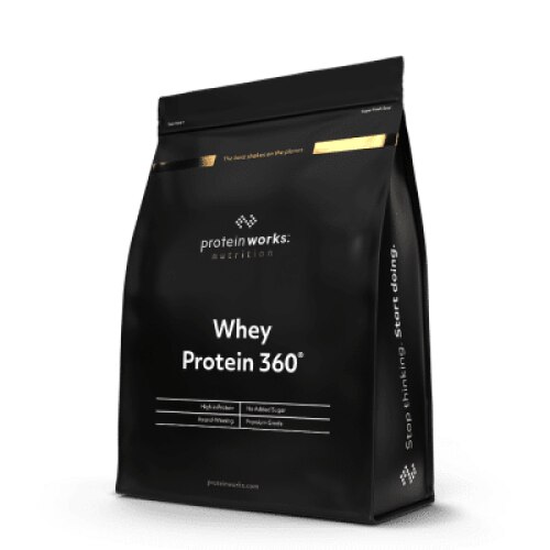 Whey Protein 360 ®, The Protein Works, 1200 g, milkshake de banane ...
