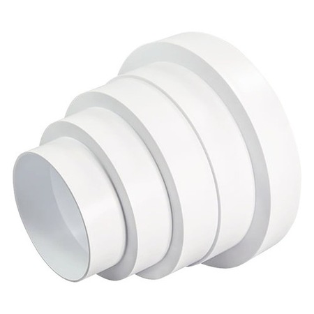 Reductie universala pentru tubulatura 80-100-120-125-150 mm, PVC, TE-MA ...