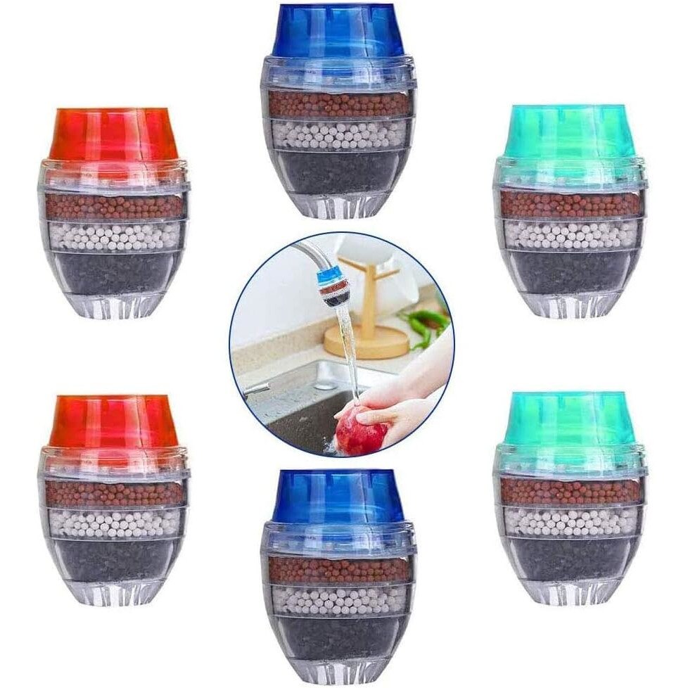 Set 6 x Filtru chiuveta, Multicolor - eMAG.ro