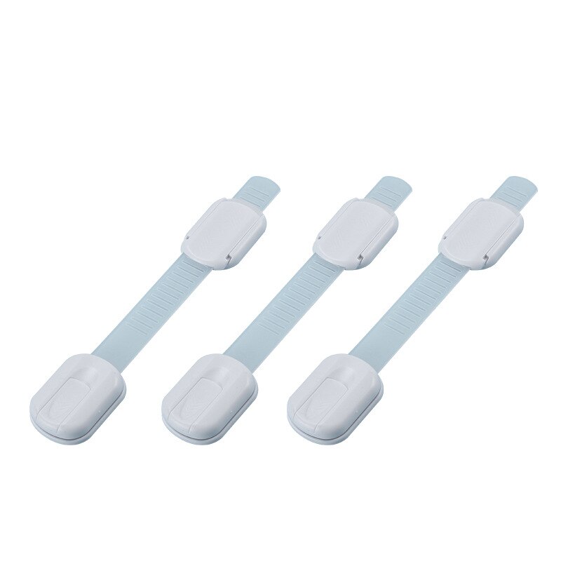 Set 3 incuietoare de siguranta pentru bebelusi, ABS, 19 cm, Alb - eMAG.ro