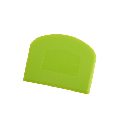 Razuitor pentru aluat din plastic pentru bucatarie, Verde, 11,7 x 9,3 ...