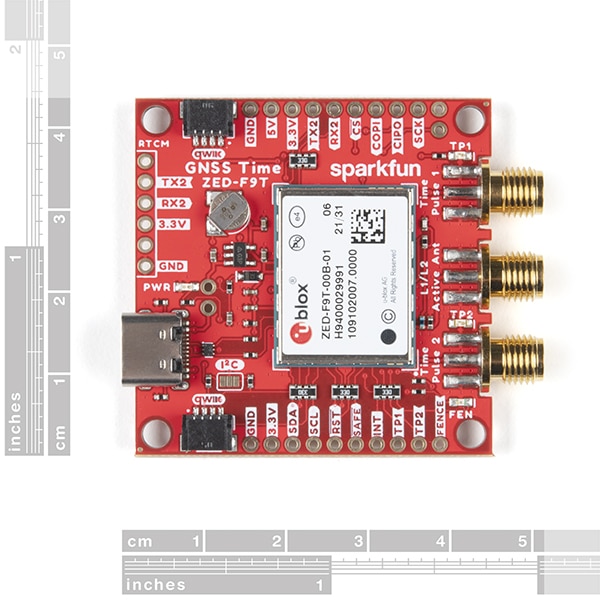 Placa Breakout, Sparkfun, GNSS multi-banda, ZED-F9T, Qwiic - eMAG.ro