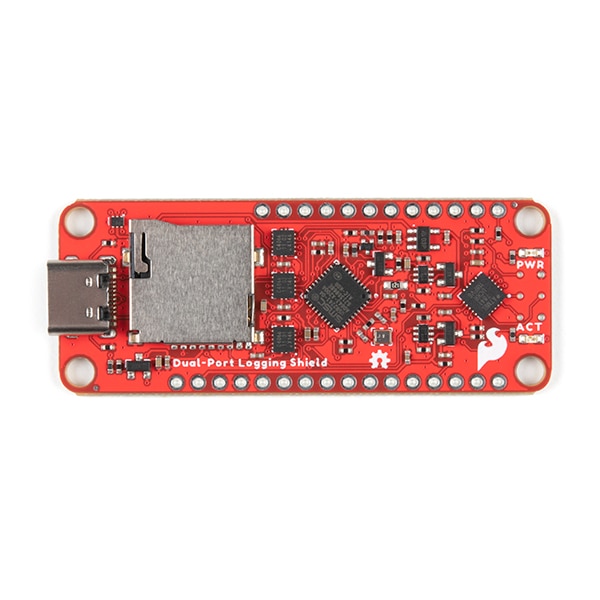 Модул PCB, SparkFun, Thing Plus Dual-Port Logging Shield - eMAG.bg
