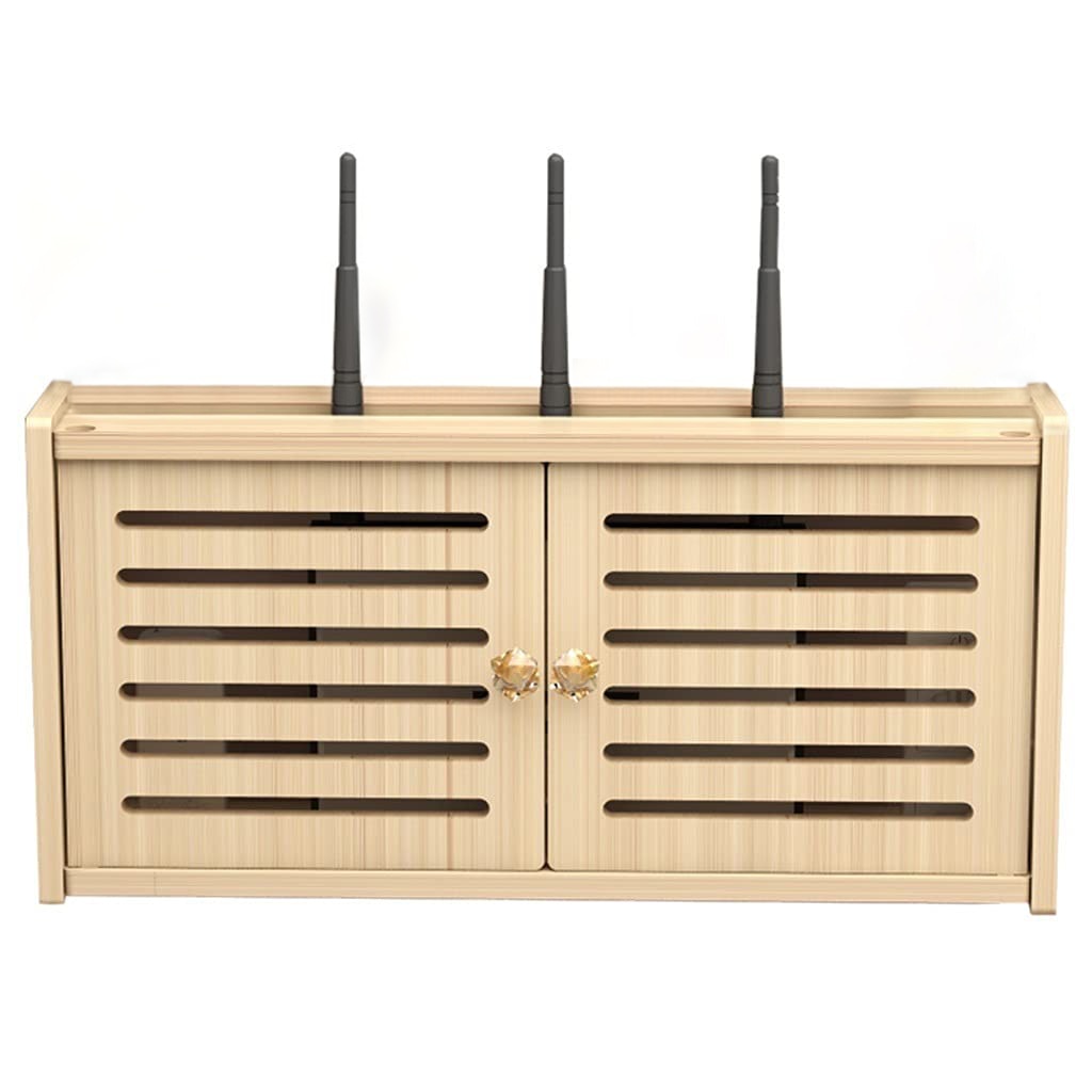 Raft Suport Router Wireless DIGZ™ pentru mascare fire si echipament WI ...