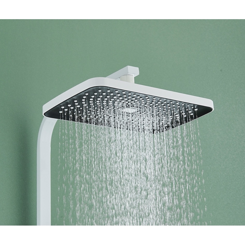 Coloana dus, Blackswan, Tip M230, model alb, cu 3 cai, termostat, dus ...