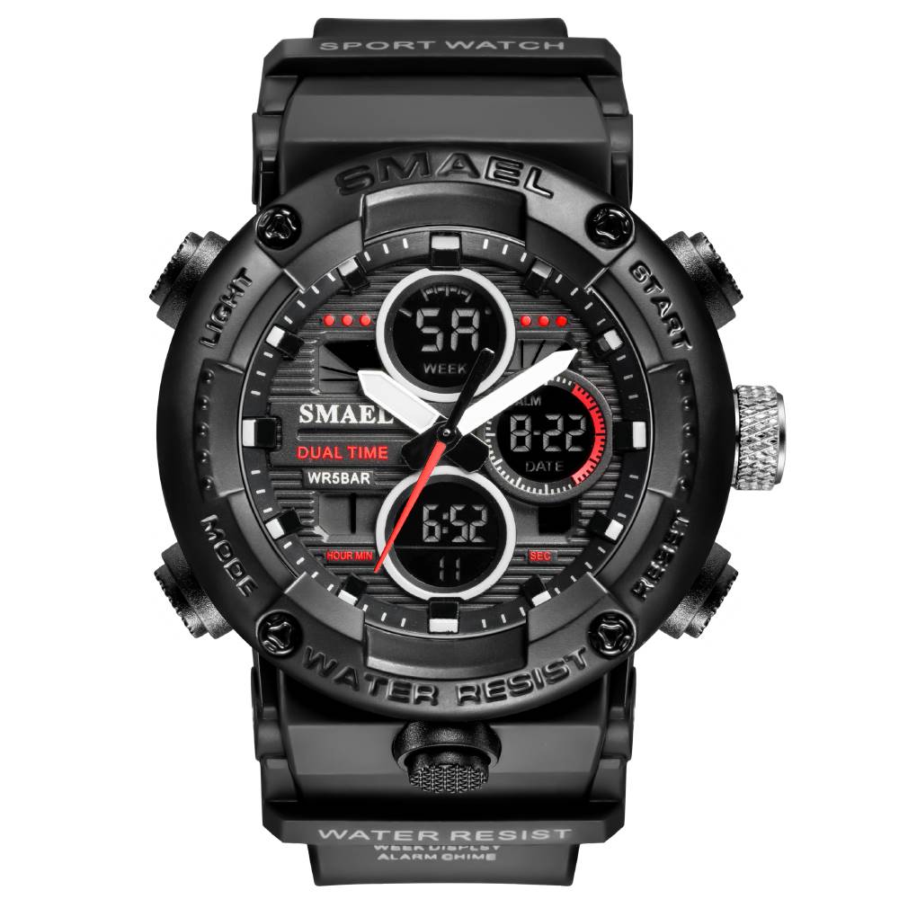 Ceas barbatesc Sport Suncoast, Dual Time, Afisaj Digital Analog ...