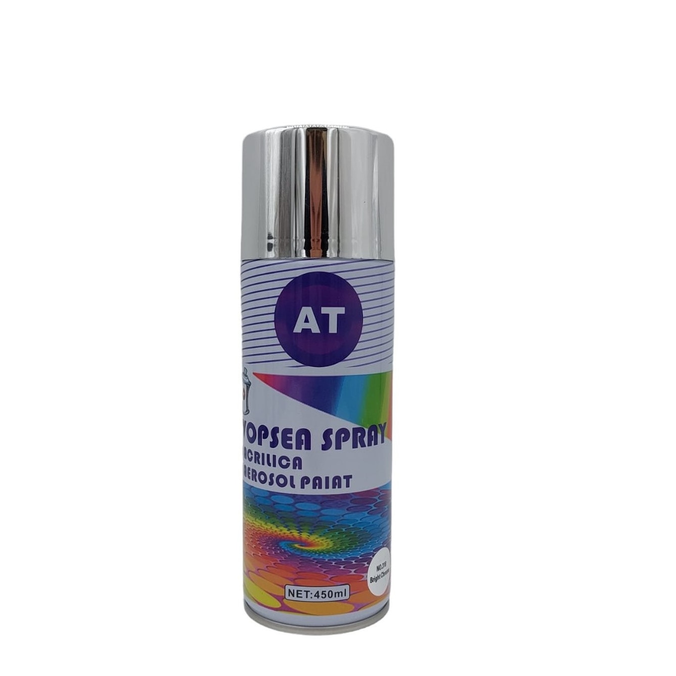 Spray vopsea auto argintiu-cromat, nr 318 450 ml - eMAG.ro
