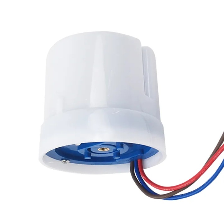 Senzor de lumina crepuscular 25A, unghi detectie 360 °, Zi-Noapte, 220V ...