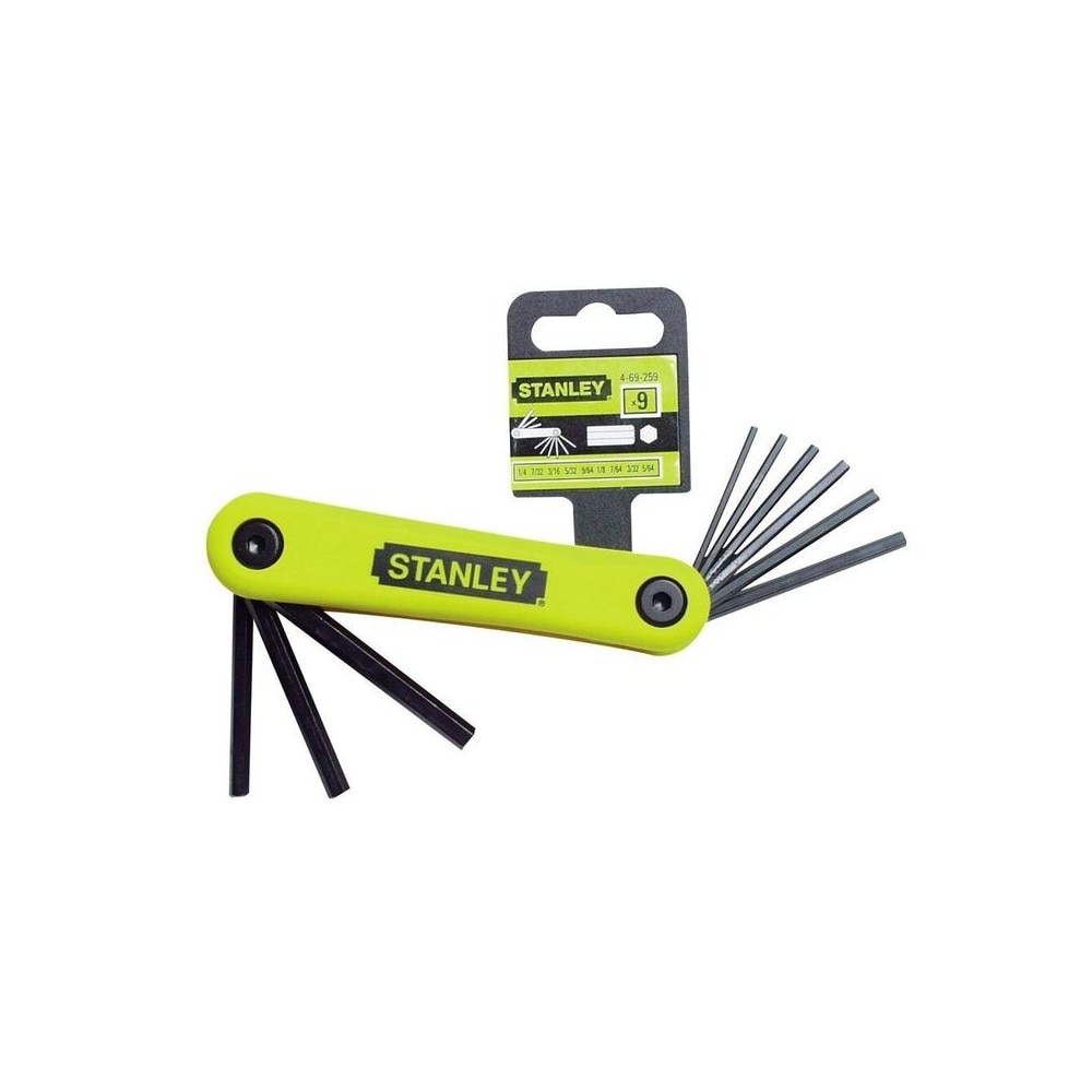 Set chei locas hexagonal tip briceag (imbus) 5/64"-1/4", 9 piese ...