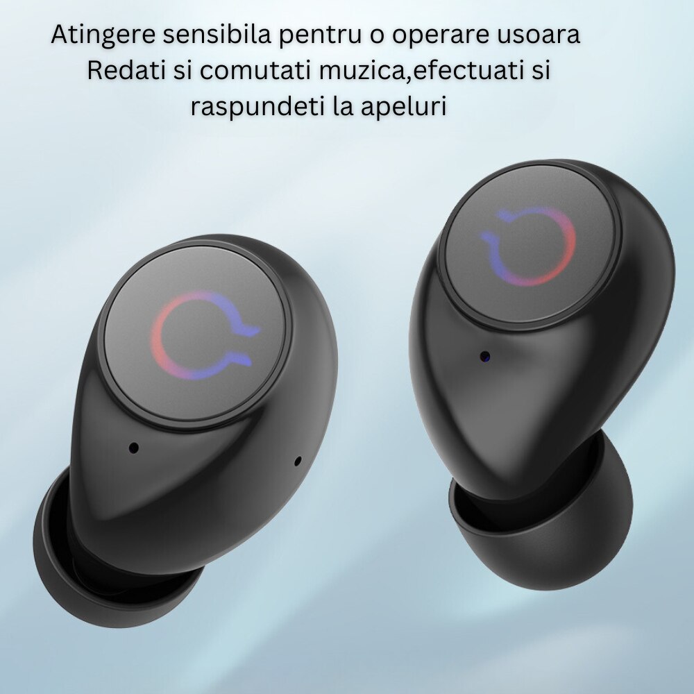 Boxa Portabila Wireless, Bluetooth, Cu Casti Incorporate, BebLEVEL ...