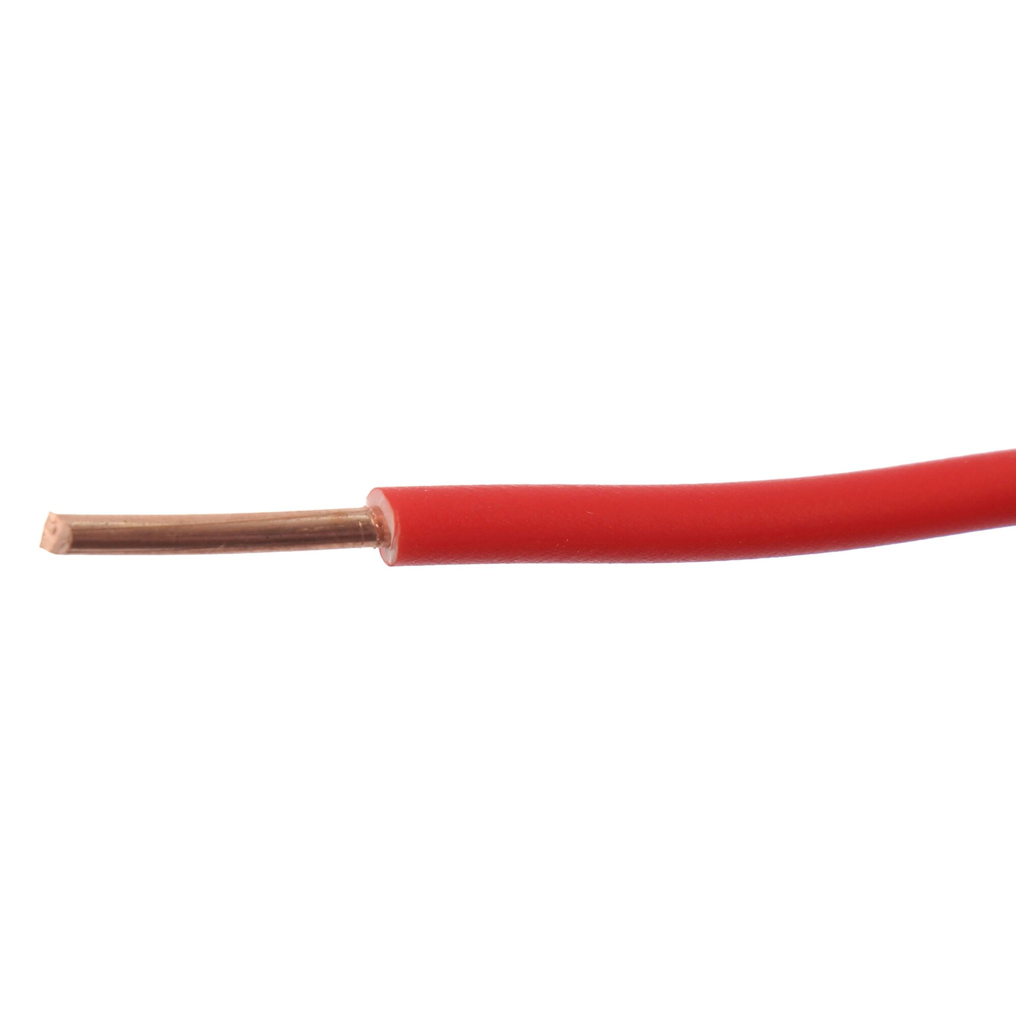 Rola conductor electric FY / H07V-U 2.5mm, rosu, 100 m, cupru, izolatie ...