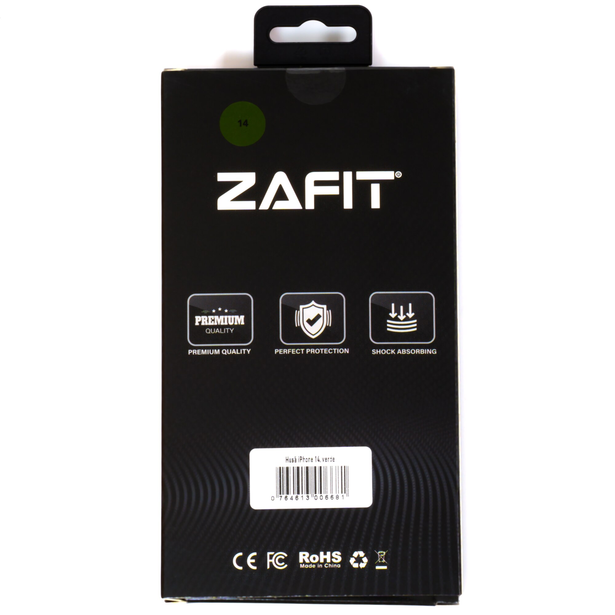 Кейс за iPhone 14 ZAFIT®, с Magsafe зареждане, Силиконов, Зелен - eMAG.bg