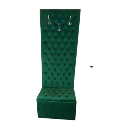 Set cuier si lada de depozitare tapitate, R&M, verde smarald, 60*200*6 ...