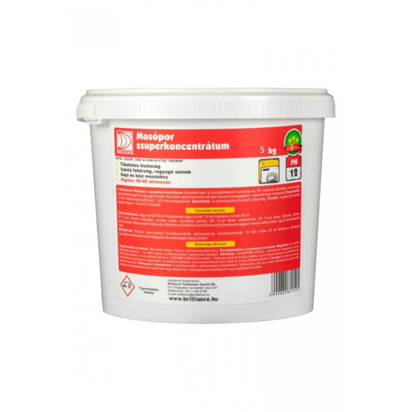 Brilliance, прах за пране супер концентрат 5 кг - eMAG.bg