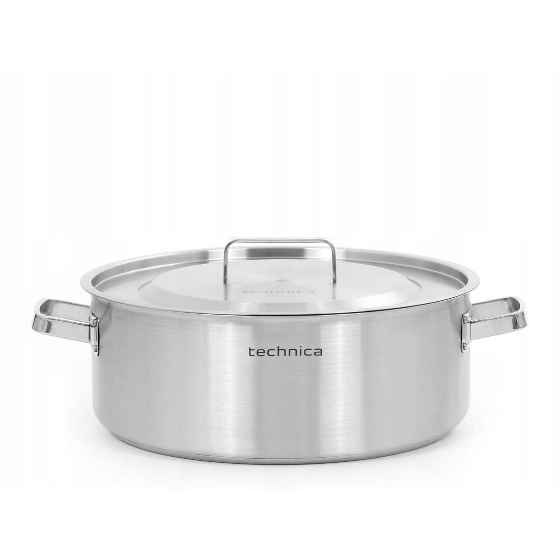 Oala cu capac, Technica, Inox, 18.8 l, 400 mm, Argintiu - eMAG.ro