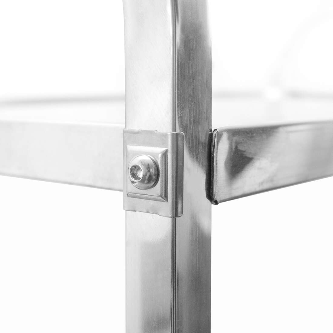 Carucior pentru chelner, Technica, Inox, 2 rafturi - eMAG.ro