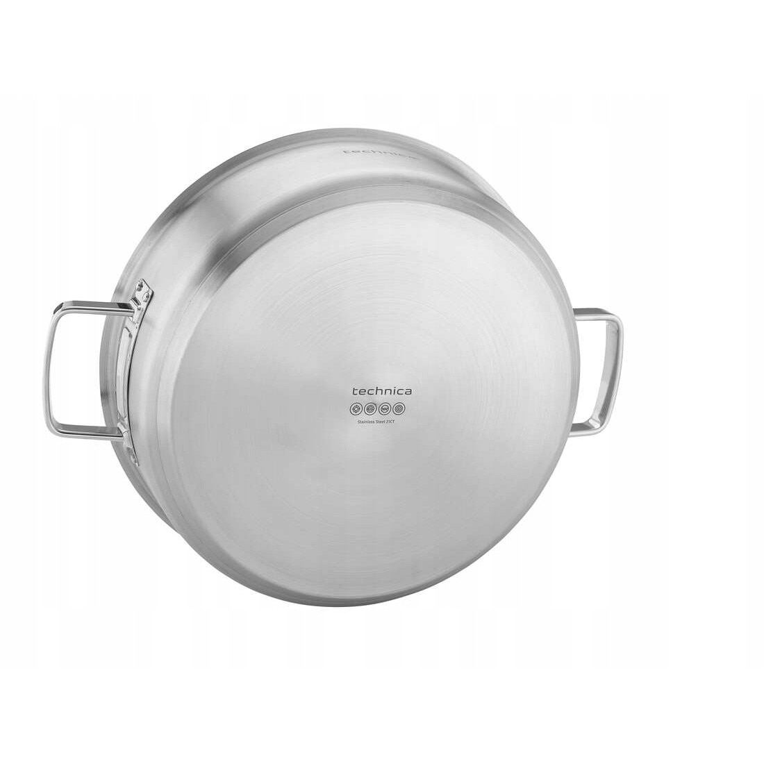 Oala cu capac, TECHNICA, 11,2 l, 360 mm, inox - eMAG.ro