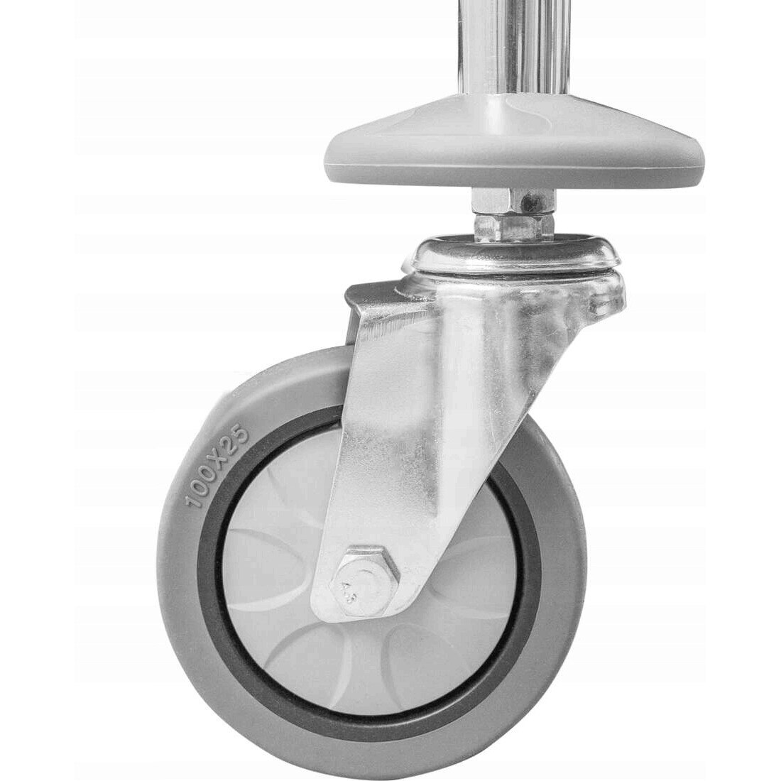 Carucior ospatar, TECHNICA, Inox, 2 rafturi, 860x540x940 mm, Argintiu ...