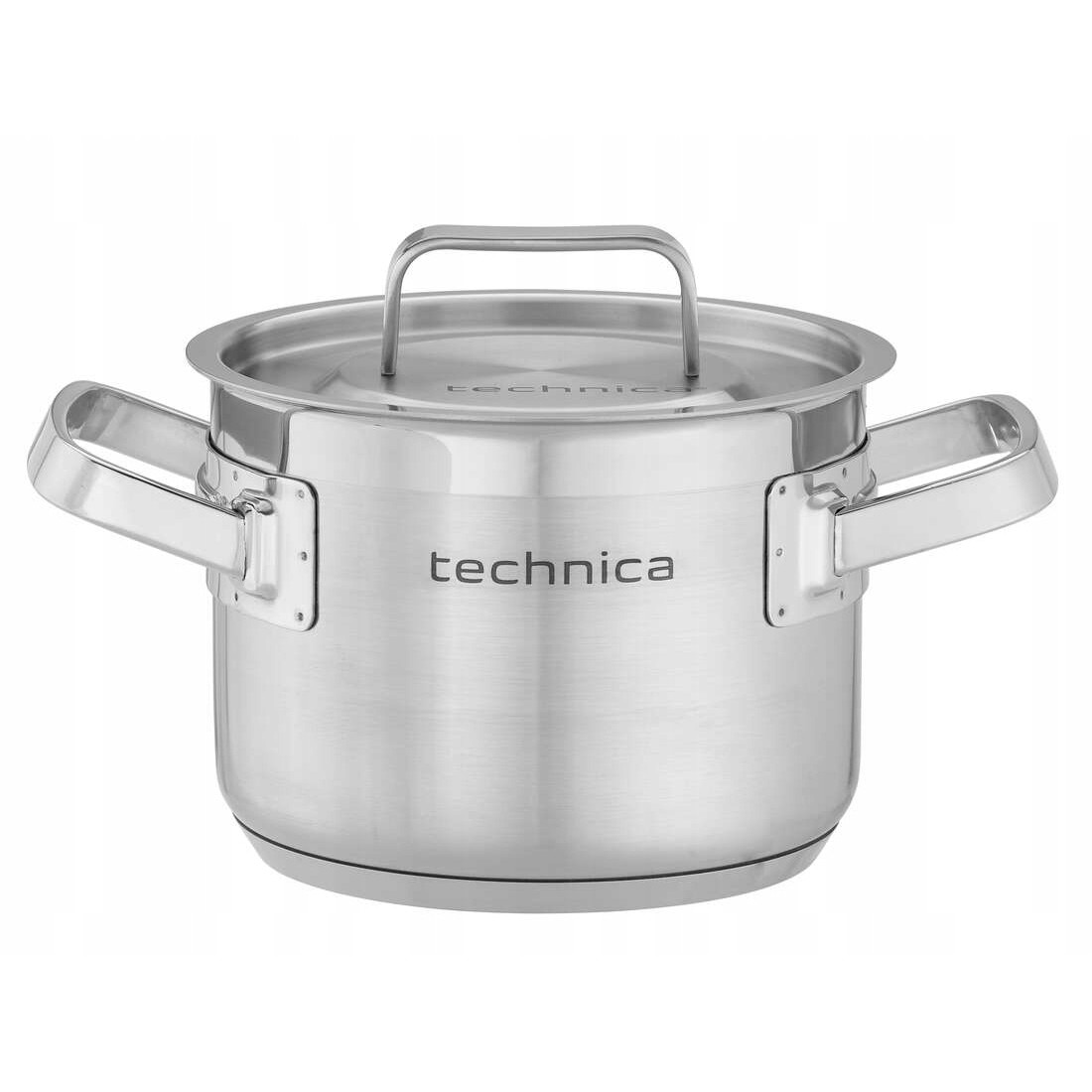 Oala cu capac, Technica, Inox, 2.4l, Argintiu - eMAG.ro