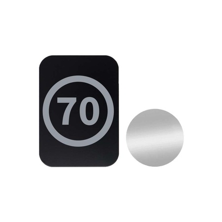 Set 2x Placuta Metalica Pentru Suport Auto Magnetic, Cu Adeziv, Speed ...