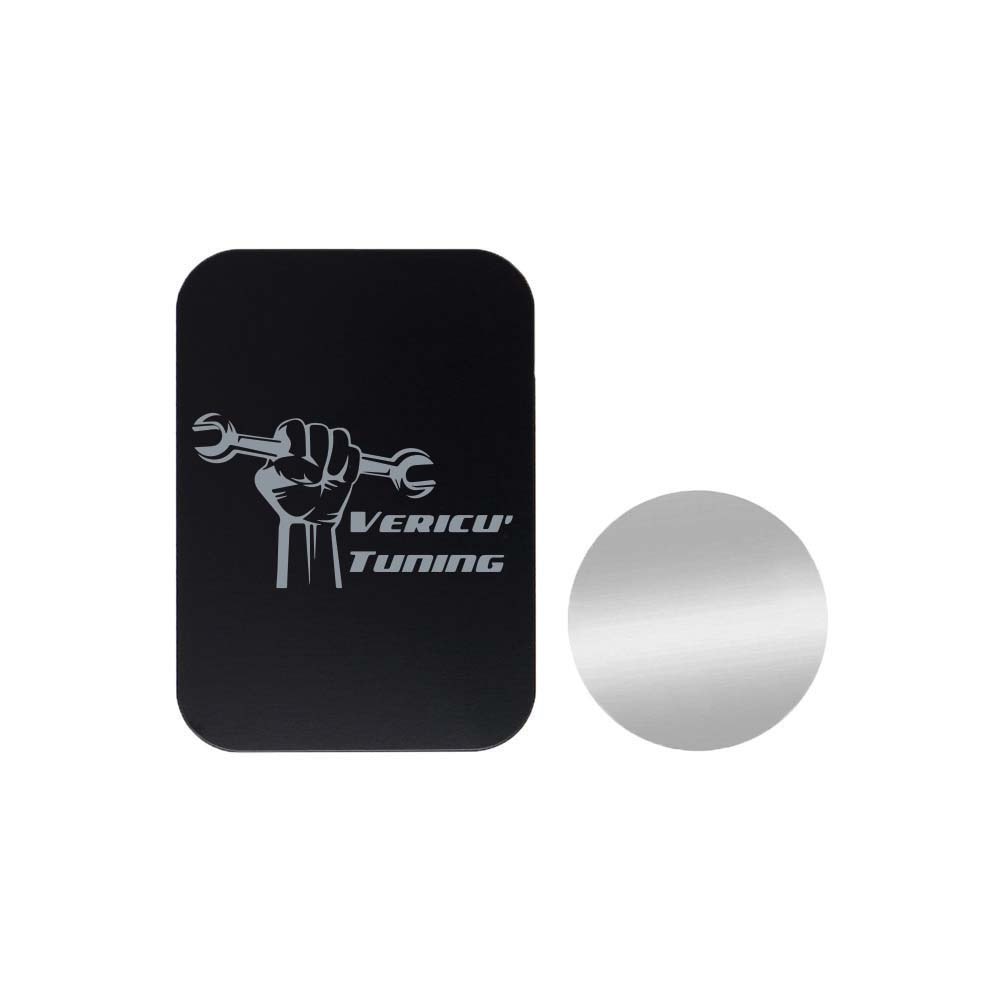 Set 2x Placuta Metalica Pentru Suport Auto Magnetic, Cu Adeziv, Vericu ...