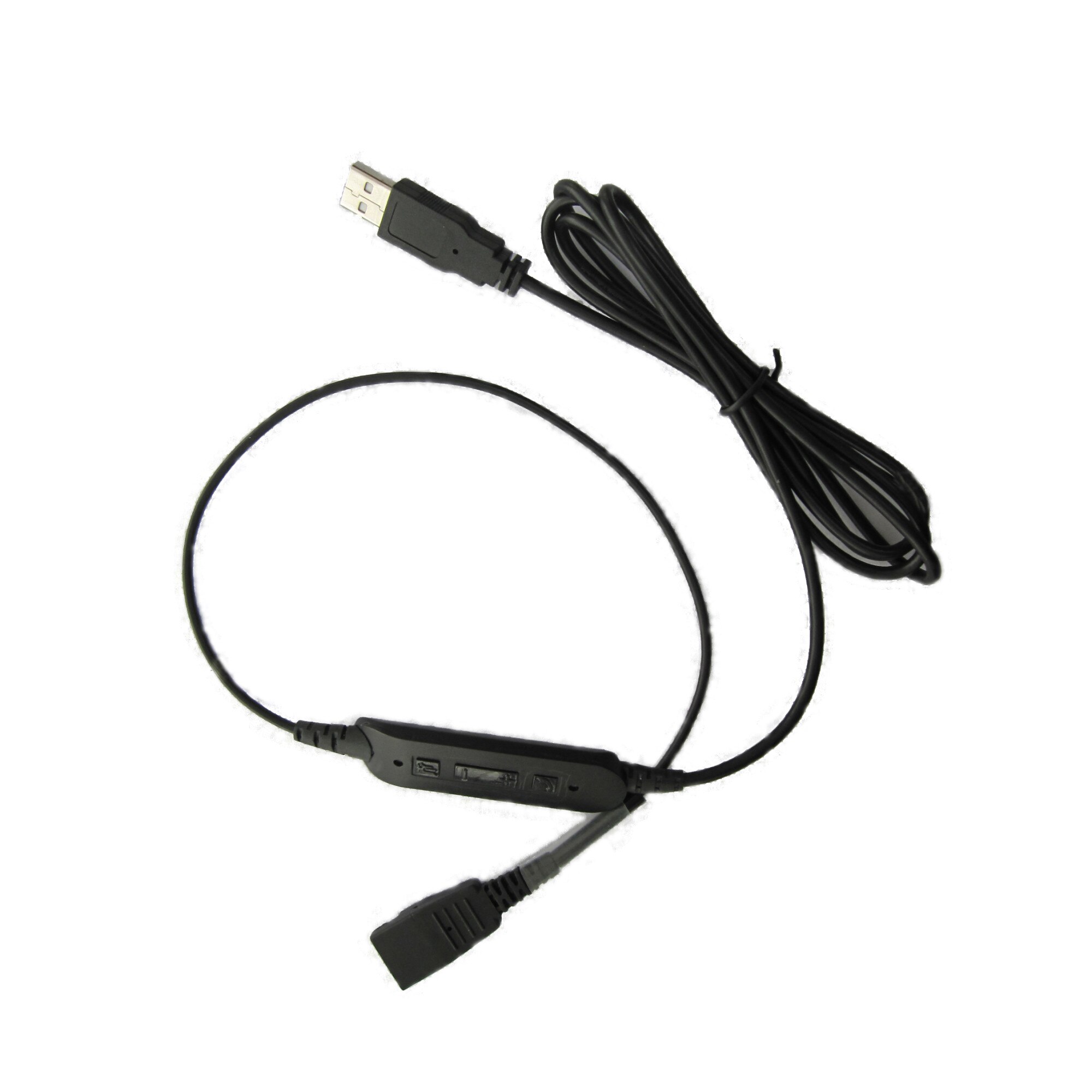 Adaptor, VBET, QD-USB, Pentru casti QD cu microfon, Grandstream ...