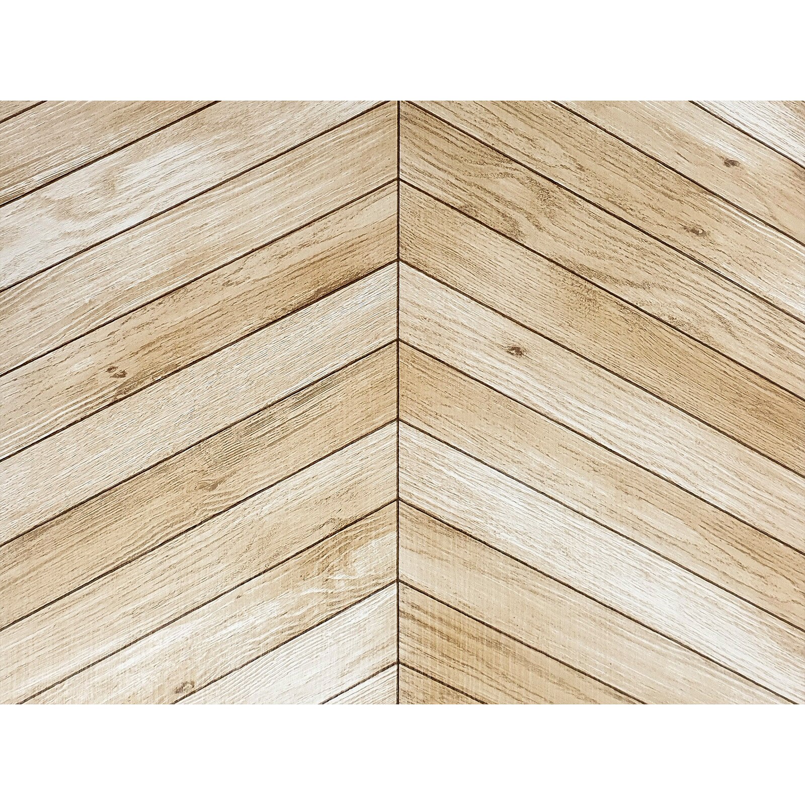 Tapet auto-adeziva pentru usa bej herringbone, DecoMeister®, 67 x 25 cm ...