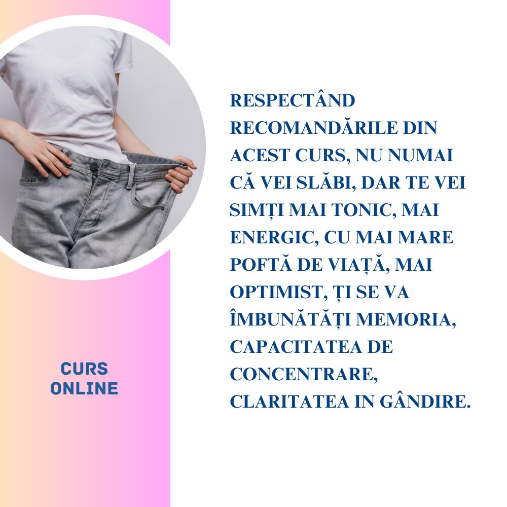 Curs Online - Slabeste fara efort cu Dr Cip - eMAG.ro