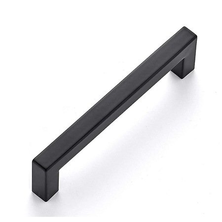 Set 10 manere pentru mobila, Inox, Negru - eMAG.ro