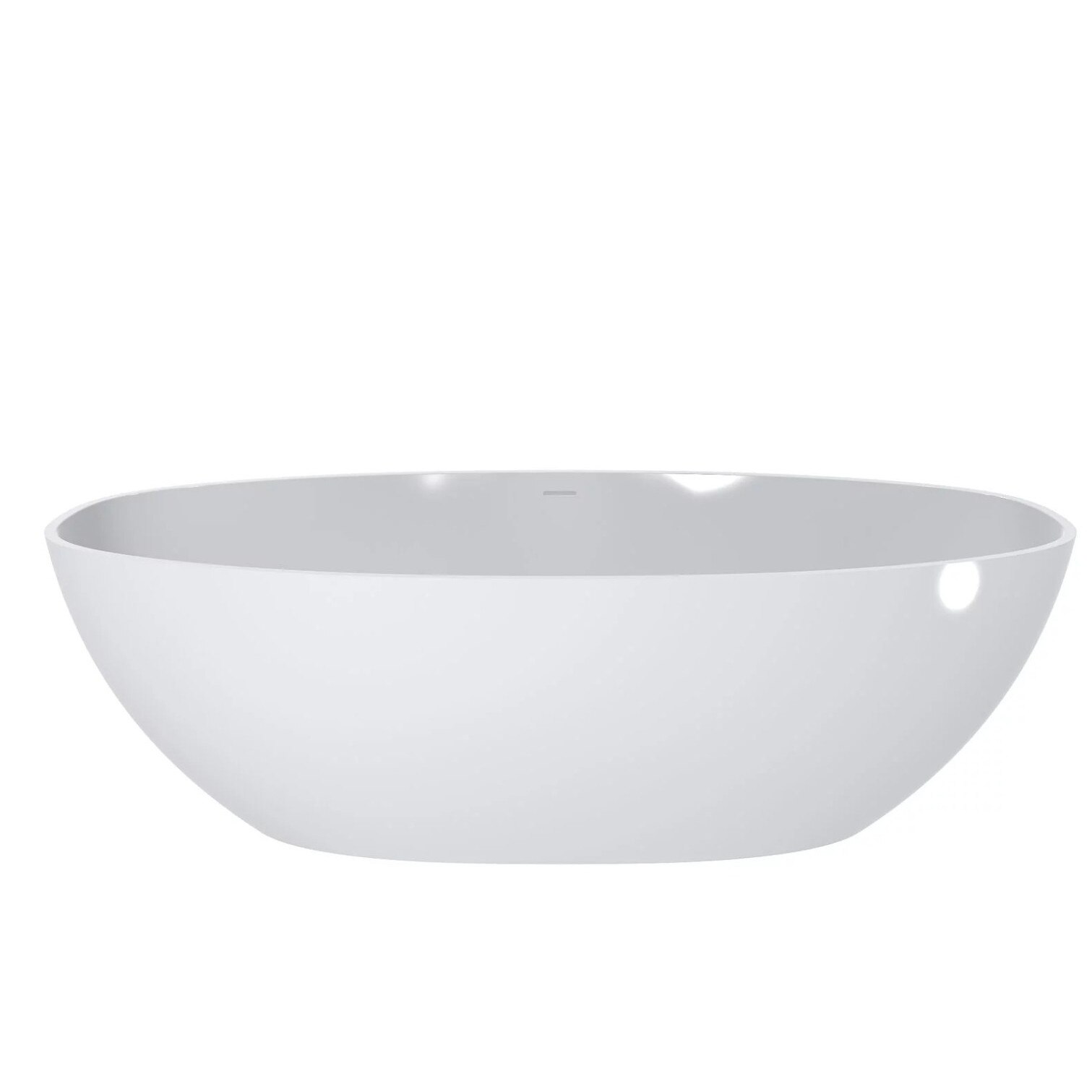 Cada freestanding Mateo alb mat 180x87x55,5 - eMAG.ro