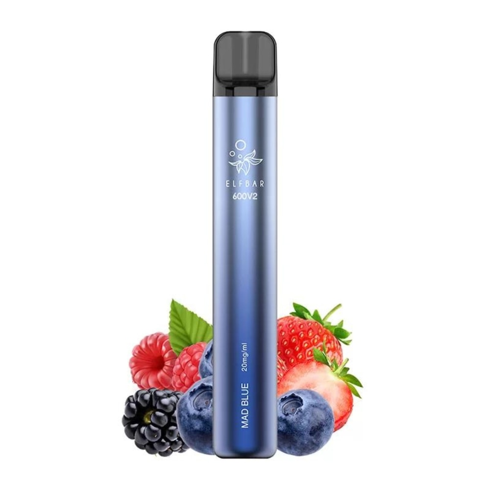 Tigara electronica Elf Bar 600 V2 Mad Blue - eMAG.ro