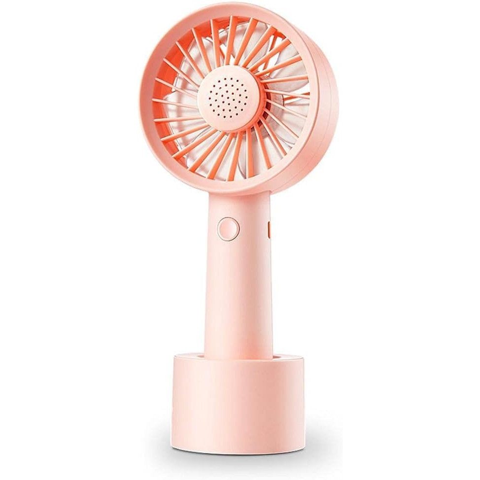 Ventilator de mana, USB, Roz - eMAG.ro