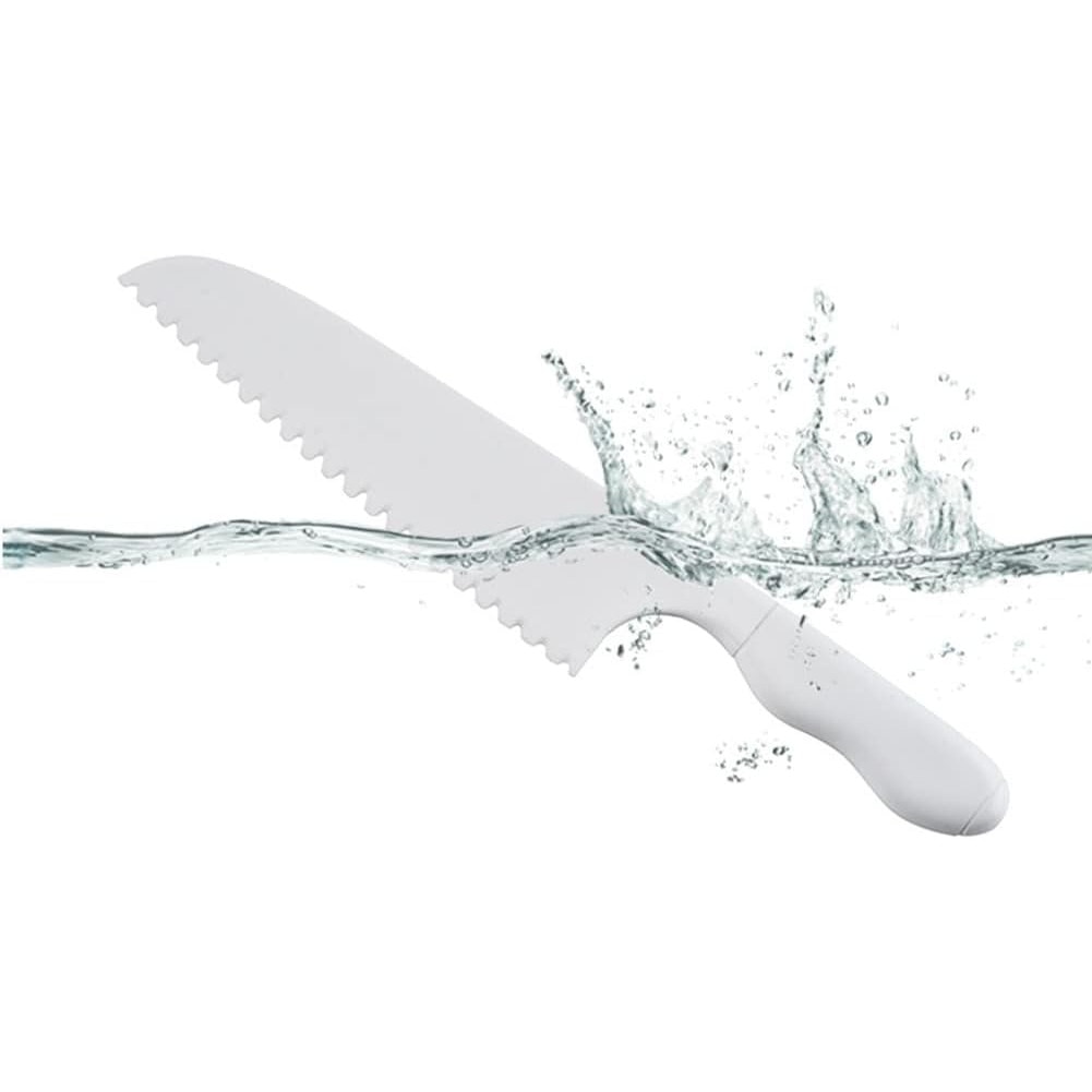 Set Tocator alimente + Cutit, Plastic/Polipropilena, Alb - eMAG.ro