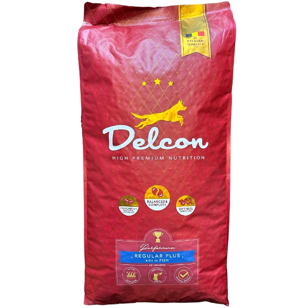 Száraztáp felnőtt kutyák számára Delcon Regular Plus Fish, 12 kg - eMAG.hu