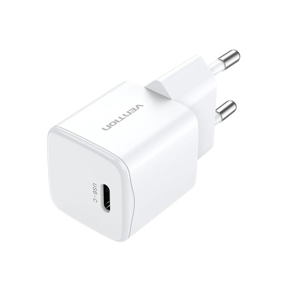 Incarcator Retea EU USB Type-C, Vention, 20W, Alb - eMAG.ro