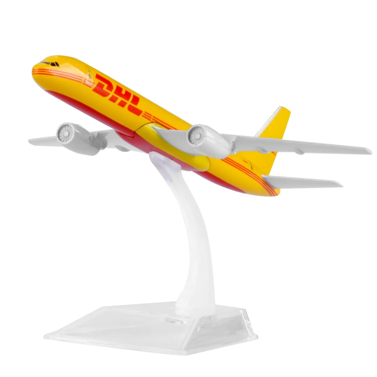 Аеро макет DHL Boeing B757, метал, 16 см, Мащаб 1:400 - eMAG.bg