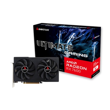 Placa video BIOSTAR Radeon RX 7600 Ultimate Gaming 8GB GDDR6 1‎28-bit ...