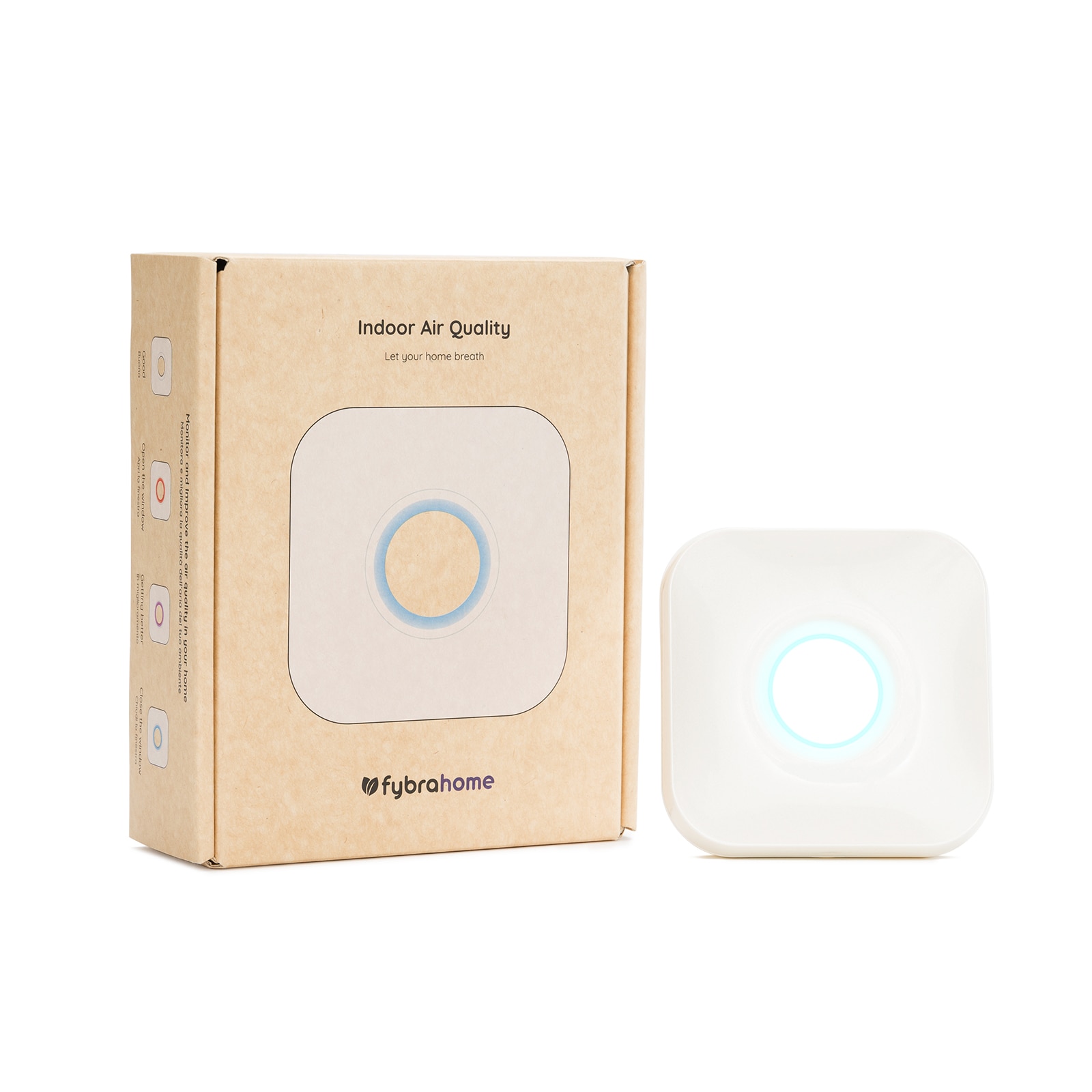 Senzor inteligent calitate aer, tehnologie IoT, monitorizare CO2, COV ...