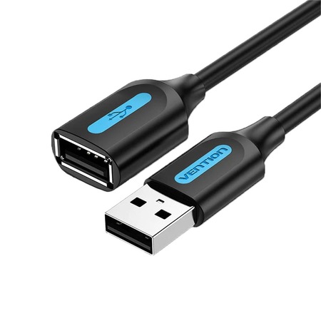 Cablu de Extensie USB 2.0 A Tatala USB- A Mama, Vention, 5m, Negru ...