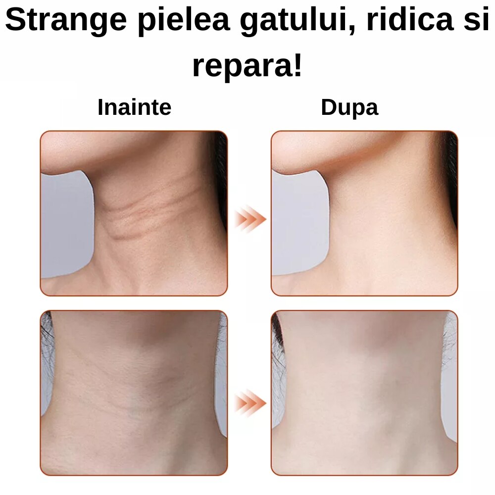 Устройство за премахване на бръчки и грижа за шията Масажор за стягане на кожата 3 цветен Led