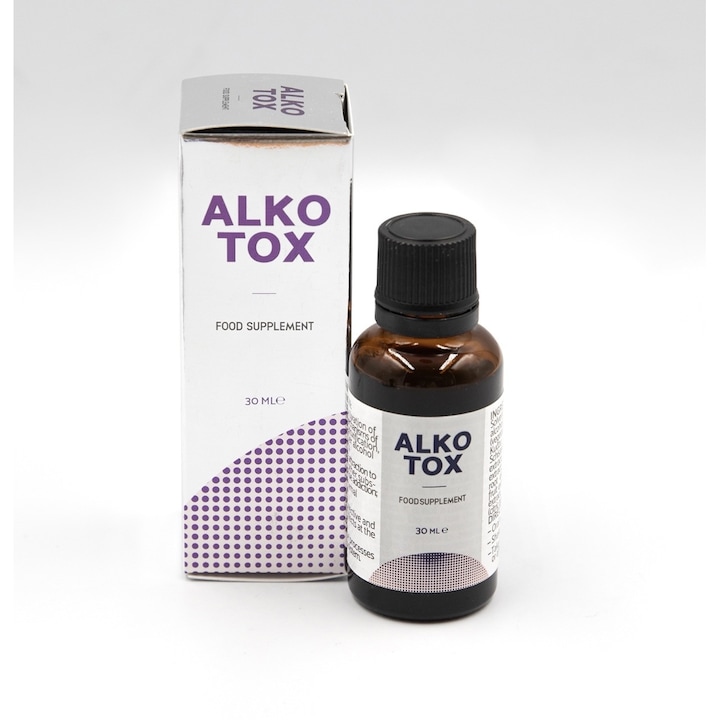 Supliment alimentar Alkotox, impotriva dependenta de alcool, 30 ml ...