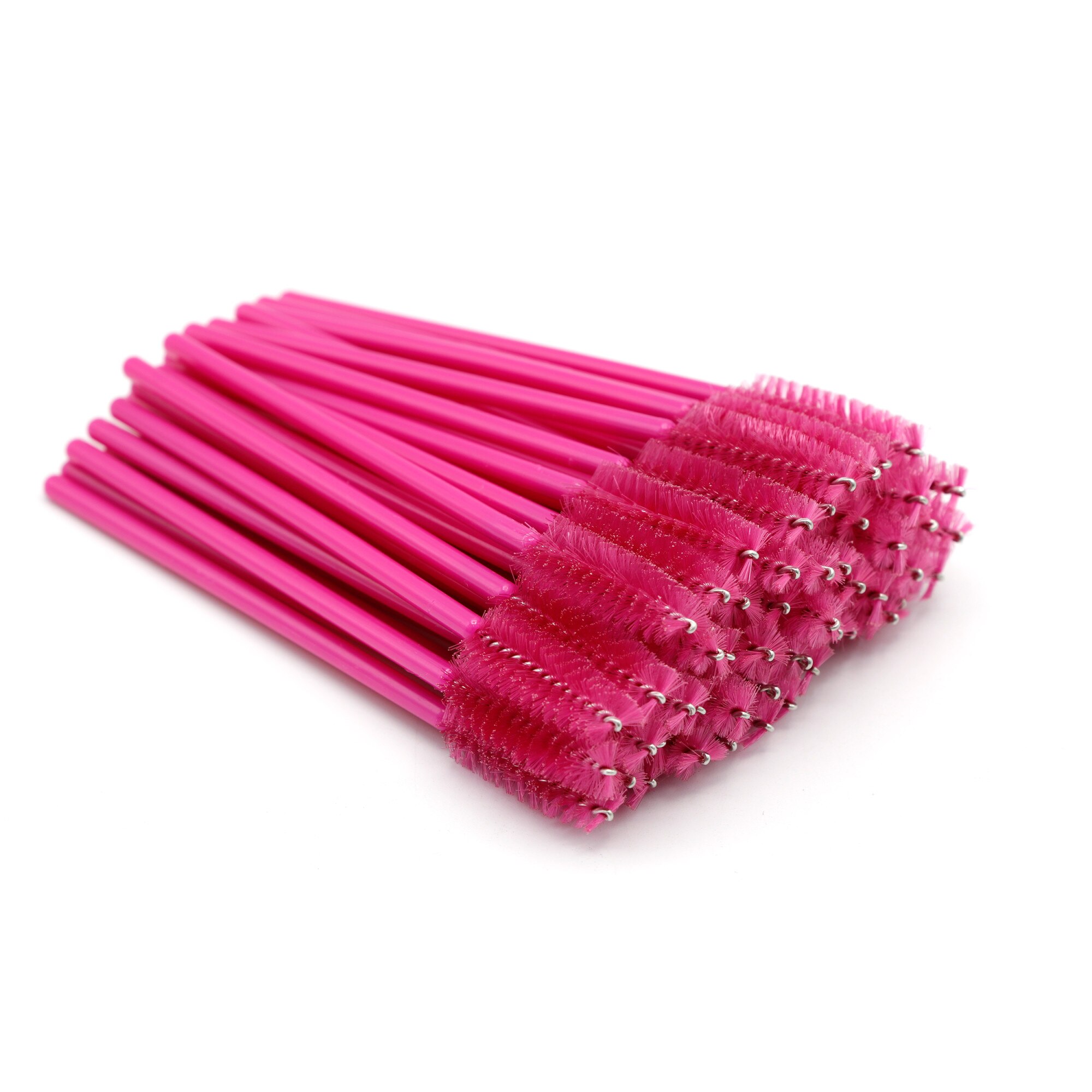 Perii pentru extensii gene set 50 buc, Dark pink - eMAG.ro